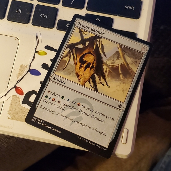 Other | Temur Banner Magic Card | Poshmark
